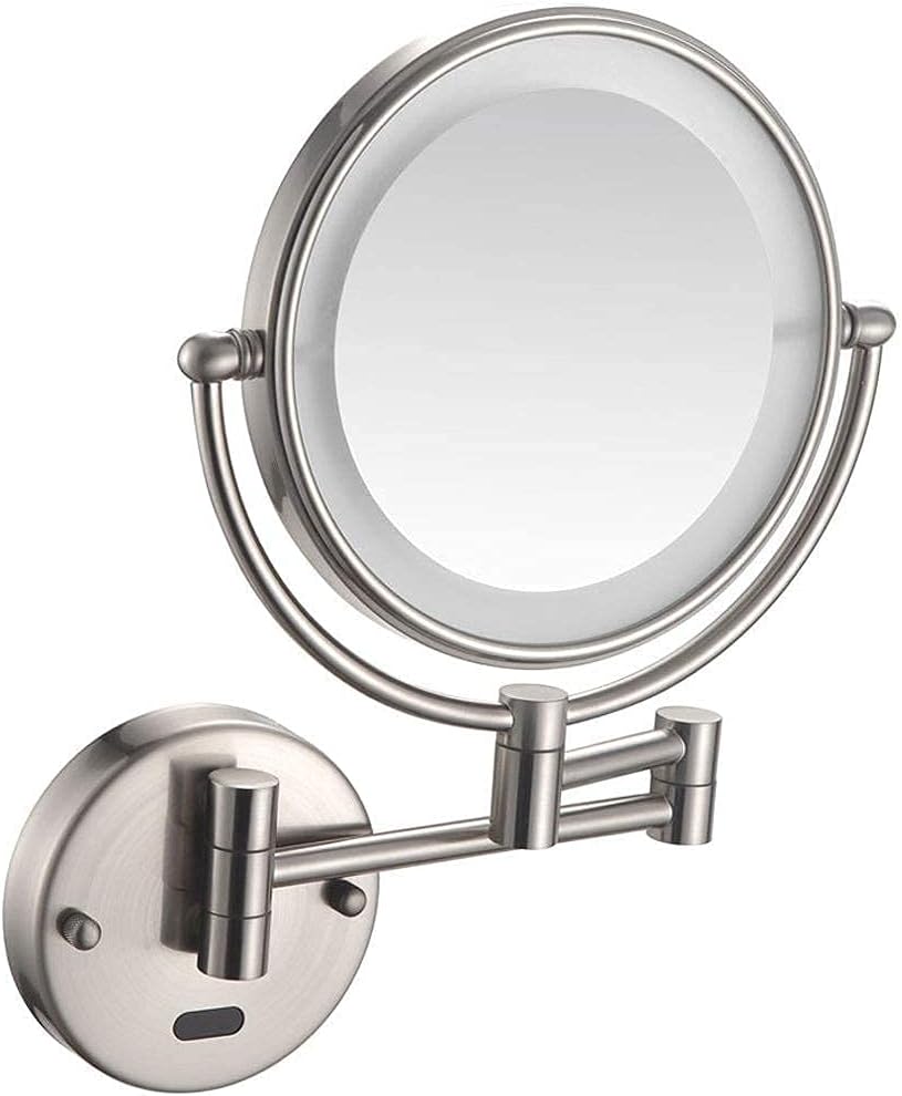 Vanity Mirror,Bathroom Shaving Mirror Wall Mounted Sensor Mirror Makeup ...