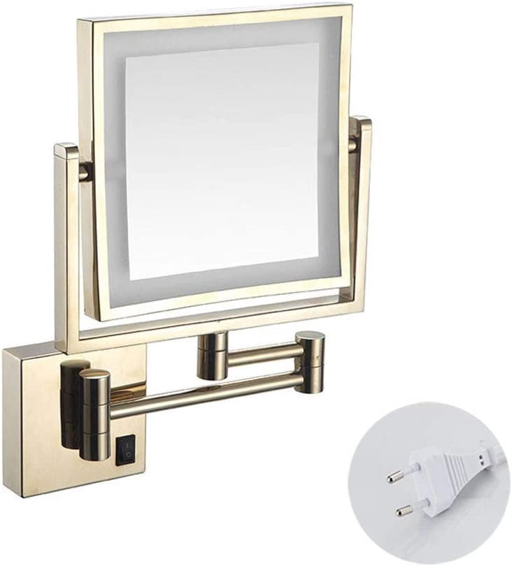Vanity Mirror Magnifying LED Lighted Makeup Mirror 3X Magnification Two ...