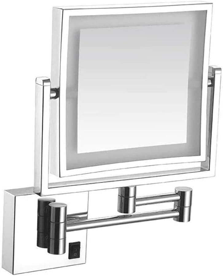 Vanity Mirror Makeup Mirror Cosmetic Mirror, Chrome/Wall-Mounted/LED ...