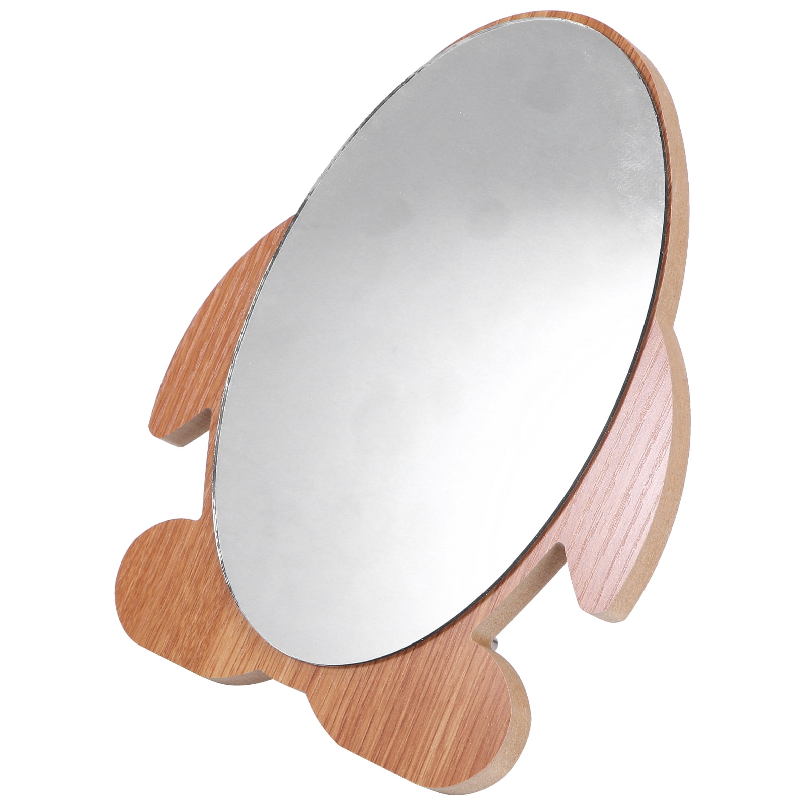 Vanity Mirror Mirrors Lovely Wooden Cute Table Wall Mount Makeup Animal ...