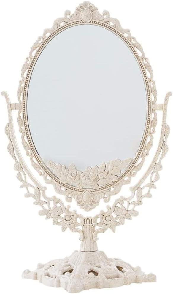 Vanity Mirror,Multi-Angle Rotating Desktop Wall-Mounted Makeup Mirror ...