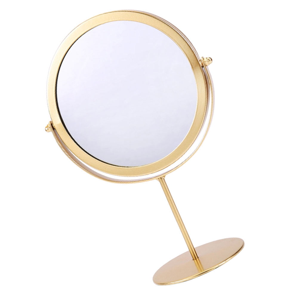 Round Makeup Mirror for Women with Rotating Design 1 Piece Bedroom ...