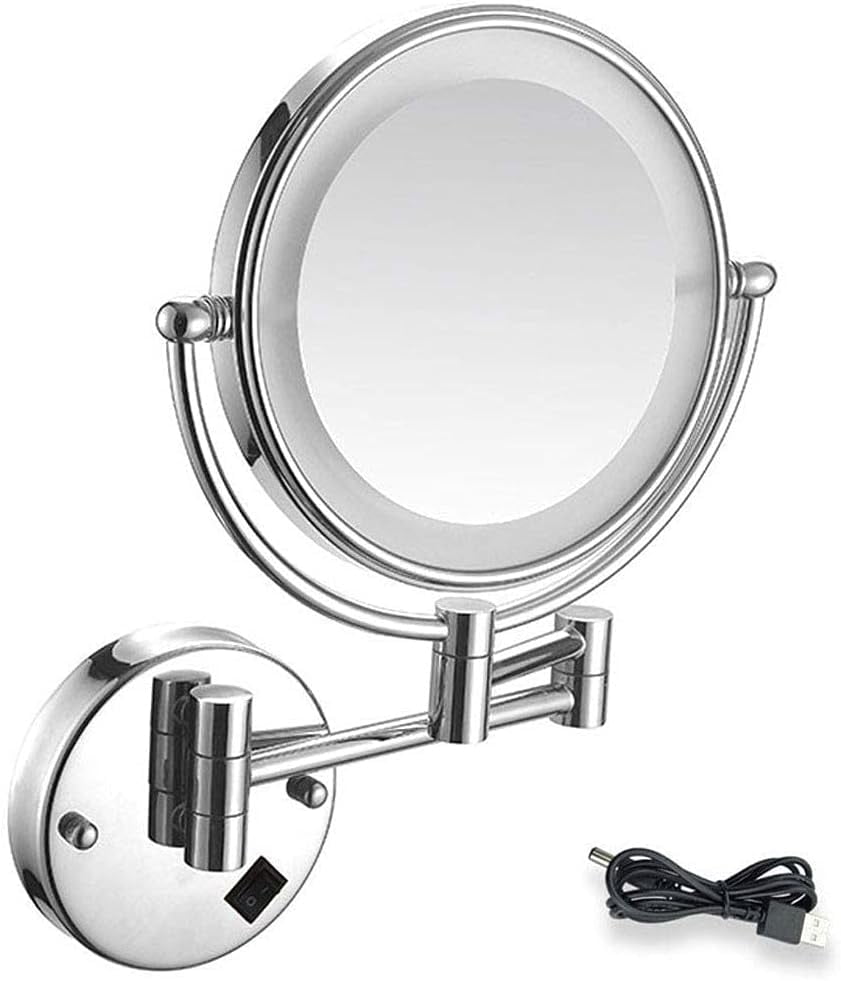 Vanity Mirror,Shaving Mirrors Bathroom Mirror Make up Wall Mounted Led ...