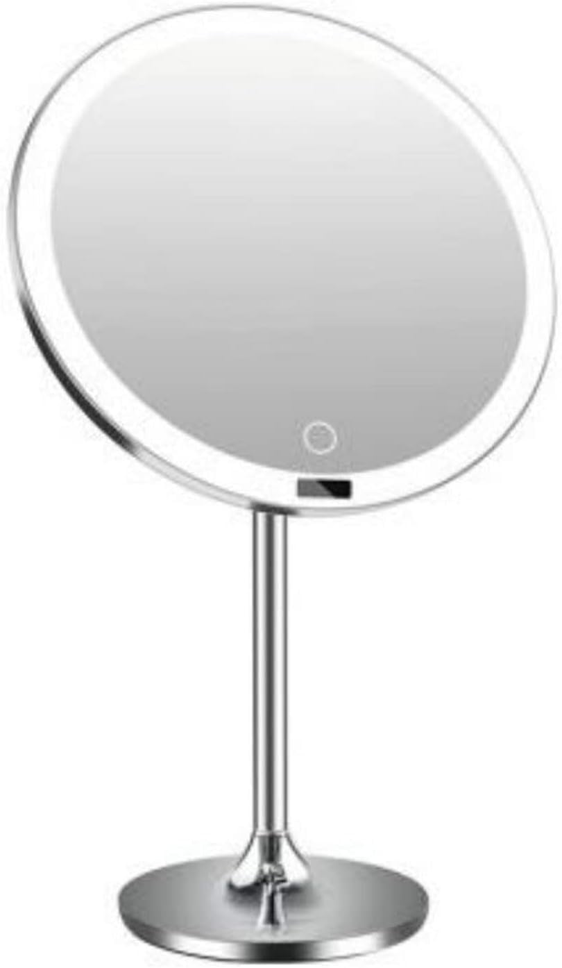 Vanity Mirror Touch Screen Light Makeup Mirror Magnifying Smart Desktop ...