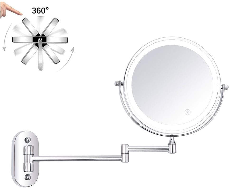 Vanity Mirror with Lights Magnifying, Adjustable and Extendable ...