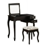 Vanity Set in Black - Walmart.com