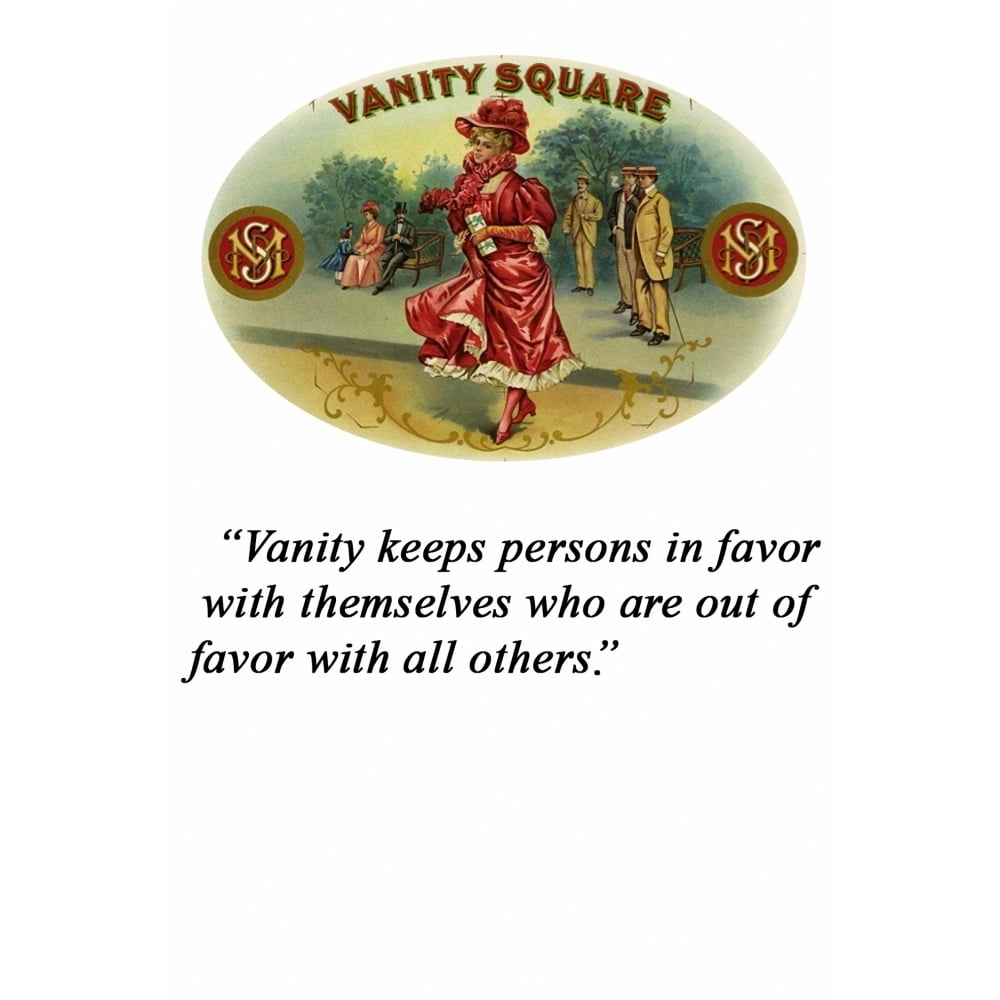 Vanity Poster Print by Wilbur Pierce - Walmart.com