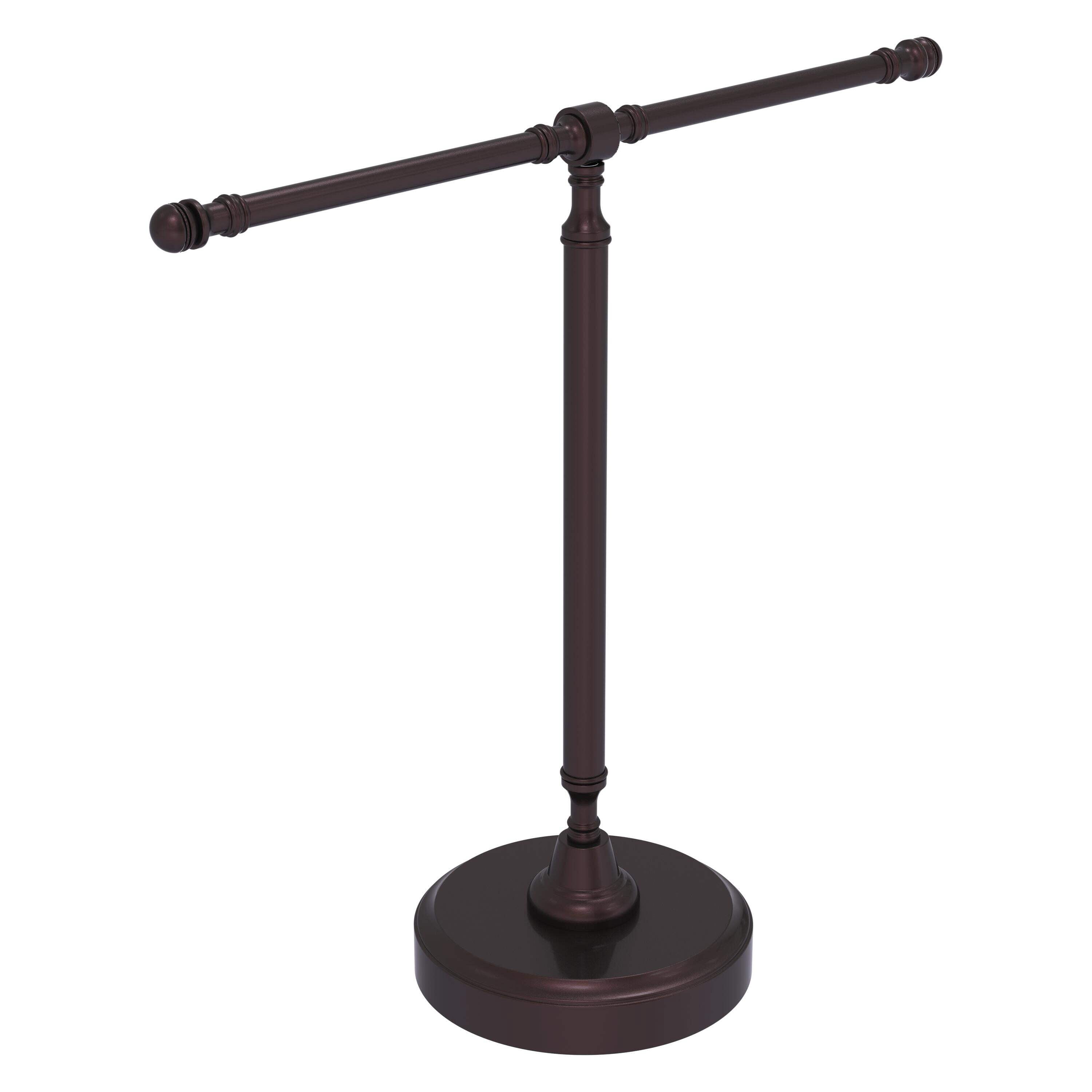 Vanity Top 2 Arm Guest Towel Valet - Antique Bronze - Walmart.com