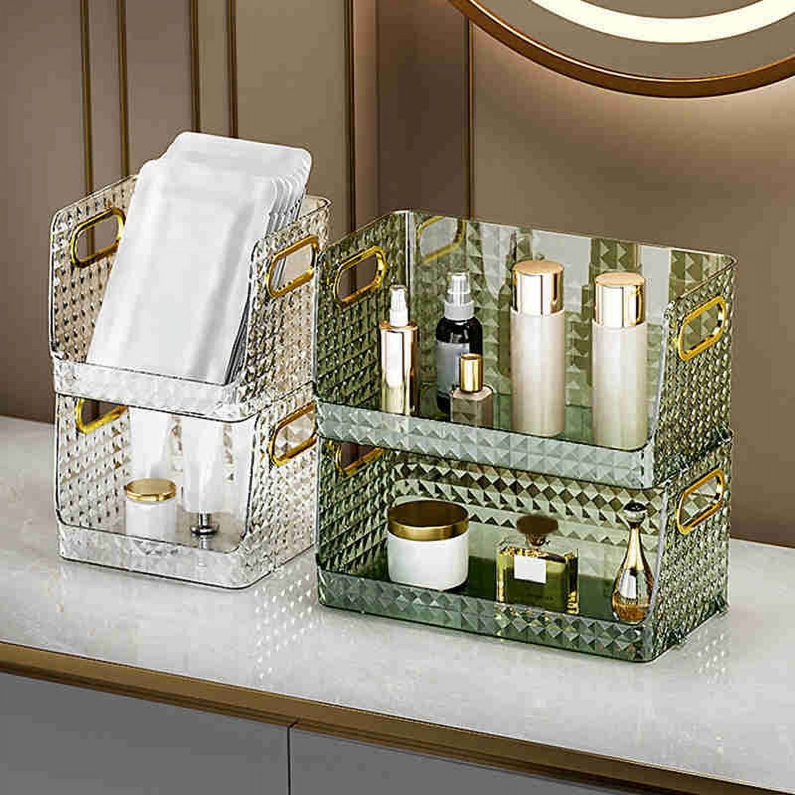 Vanity Tray Plastic Tray Guest Paper Organizer Holder Tray Toilet Tank ...