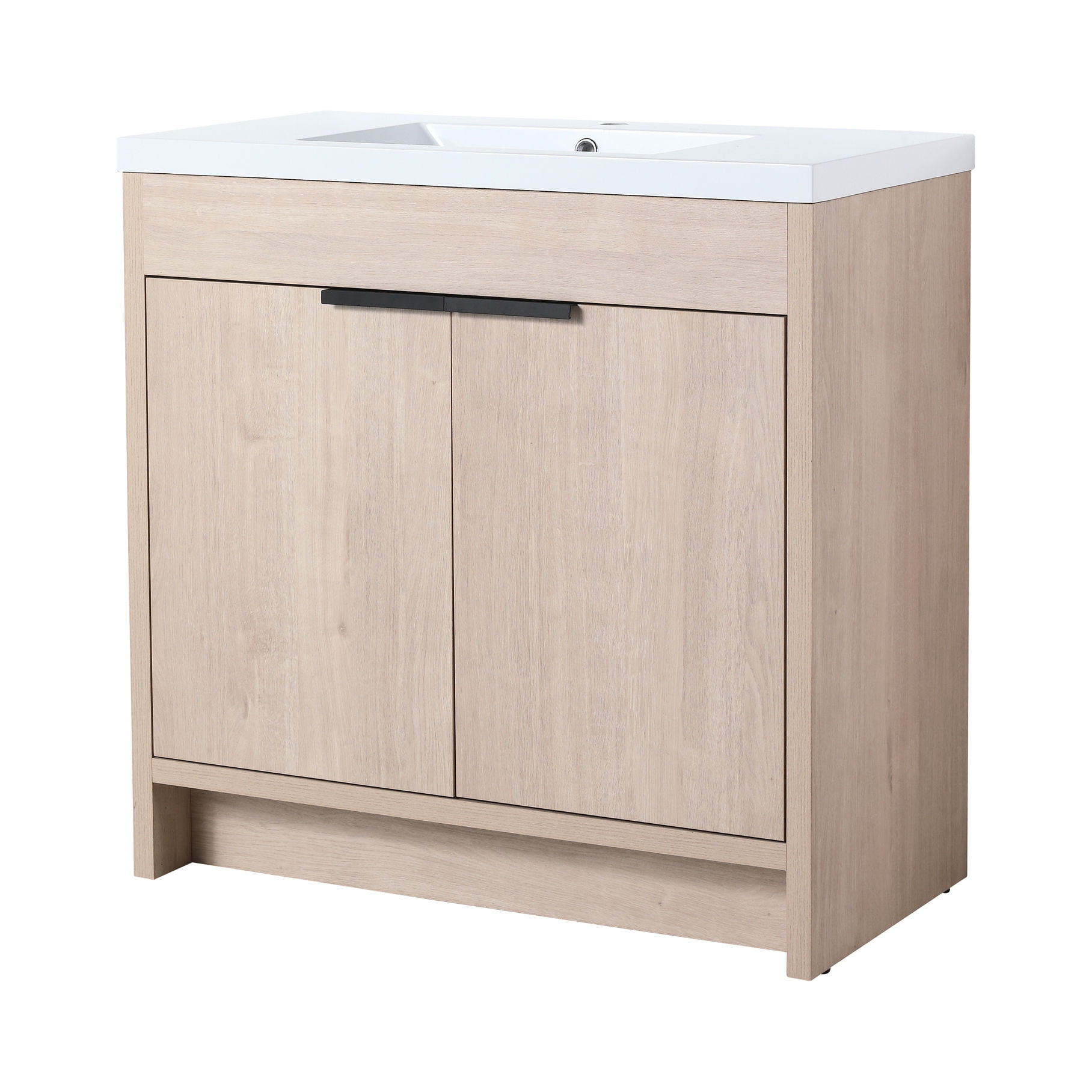 Vanity with Resin Sink+Scratch & Water-Resistant Melamine"-"Bathroom ...