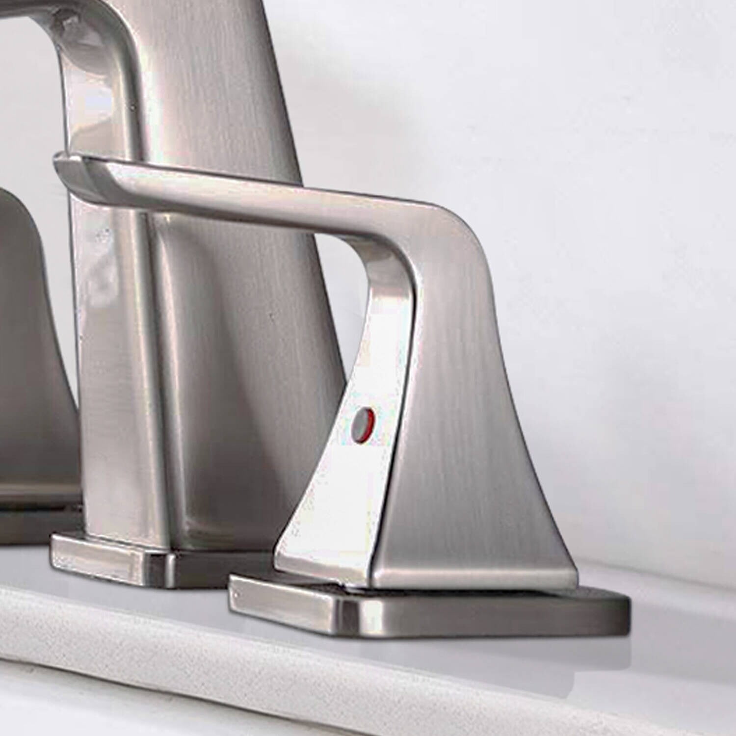 Vanityfair 2 Handle Waterfall Widespread Three Hole Bathroom Sink ...