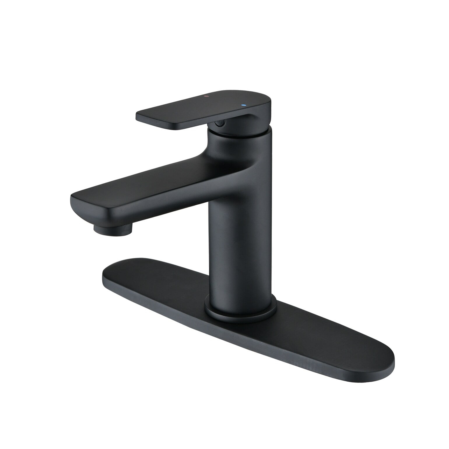 Vanityfair Matte Black Single Handle Bathroom Sink Faucet - Walmart.com
