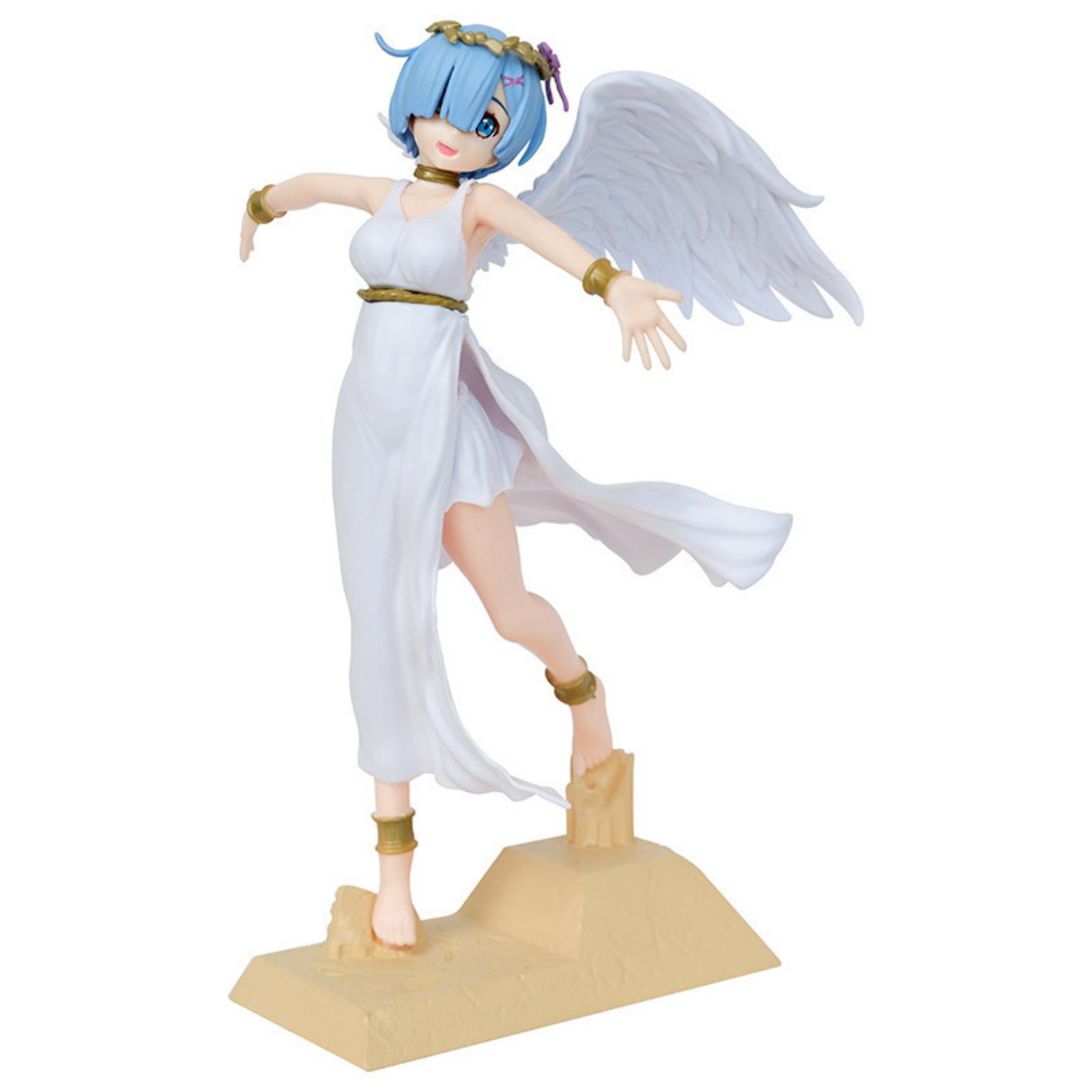 Vanlemn Anime Characters White Angel Rem Figure Character Model PVC 8 ...