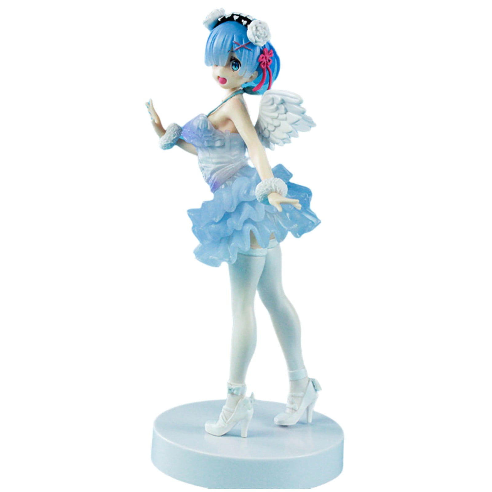 Vanlemn Anime Figure Angel Rem Figure PVC Action Figurine Model Kids ...