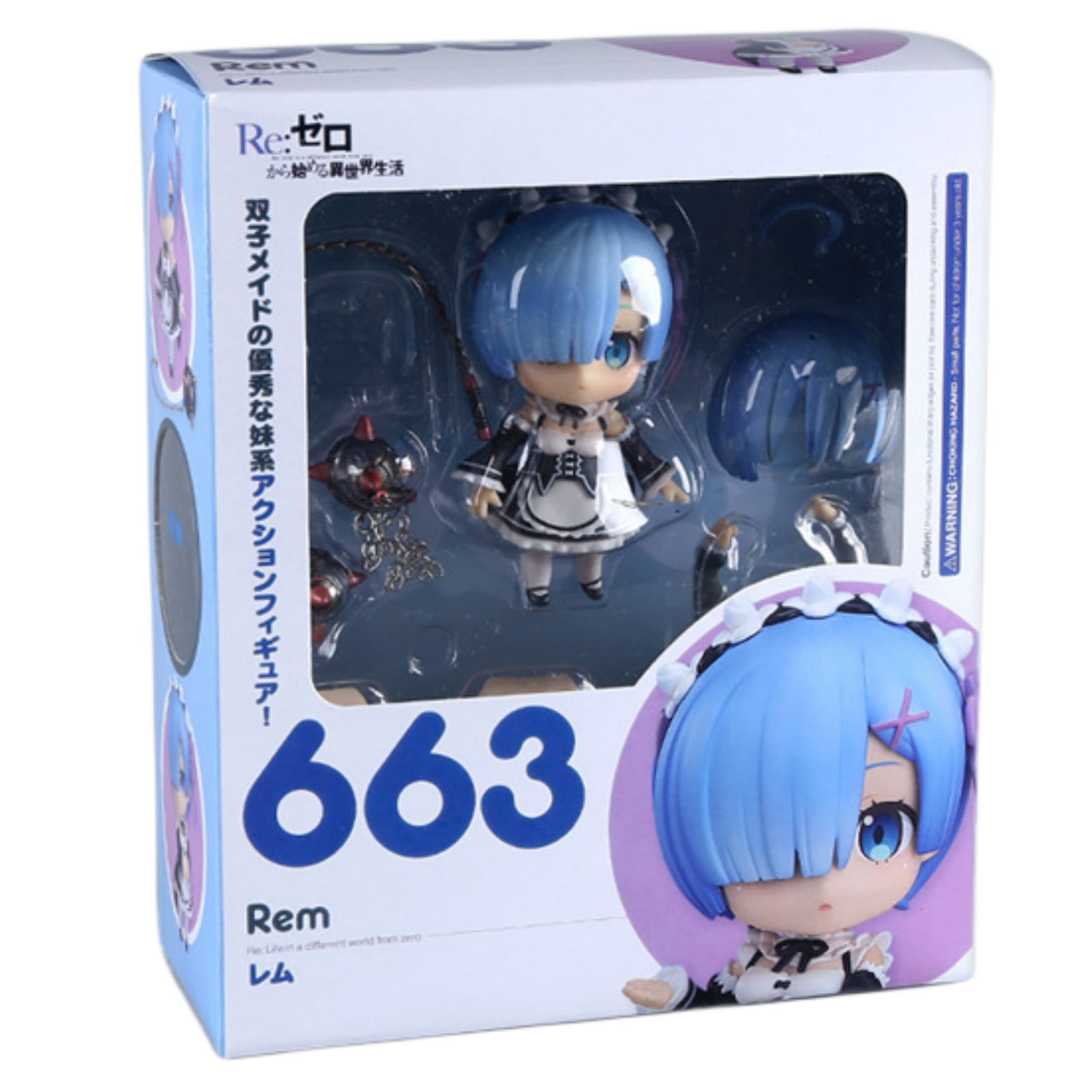 Vanlemn Anime Figure Q Version Can be replaced Rem Figure PVC Action ...