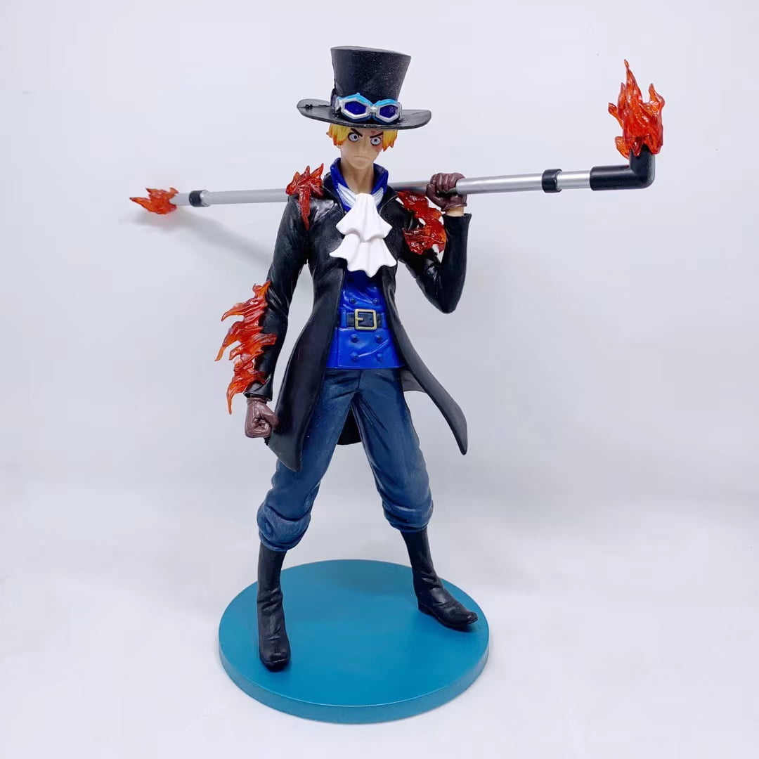 Vanlemn One Piece Straw Hat Group Burning Fruit Standing Sabo Standing ...