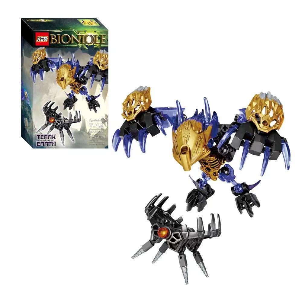 Vanlemn 10 Pcs Biochemical Warrior BionicleMask of Light Bionicle Tahu ...