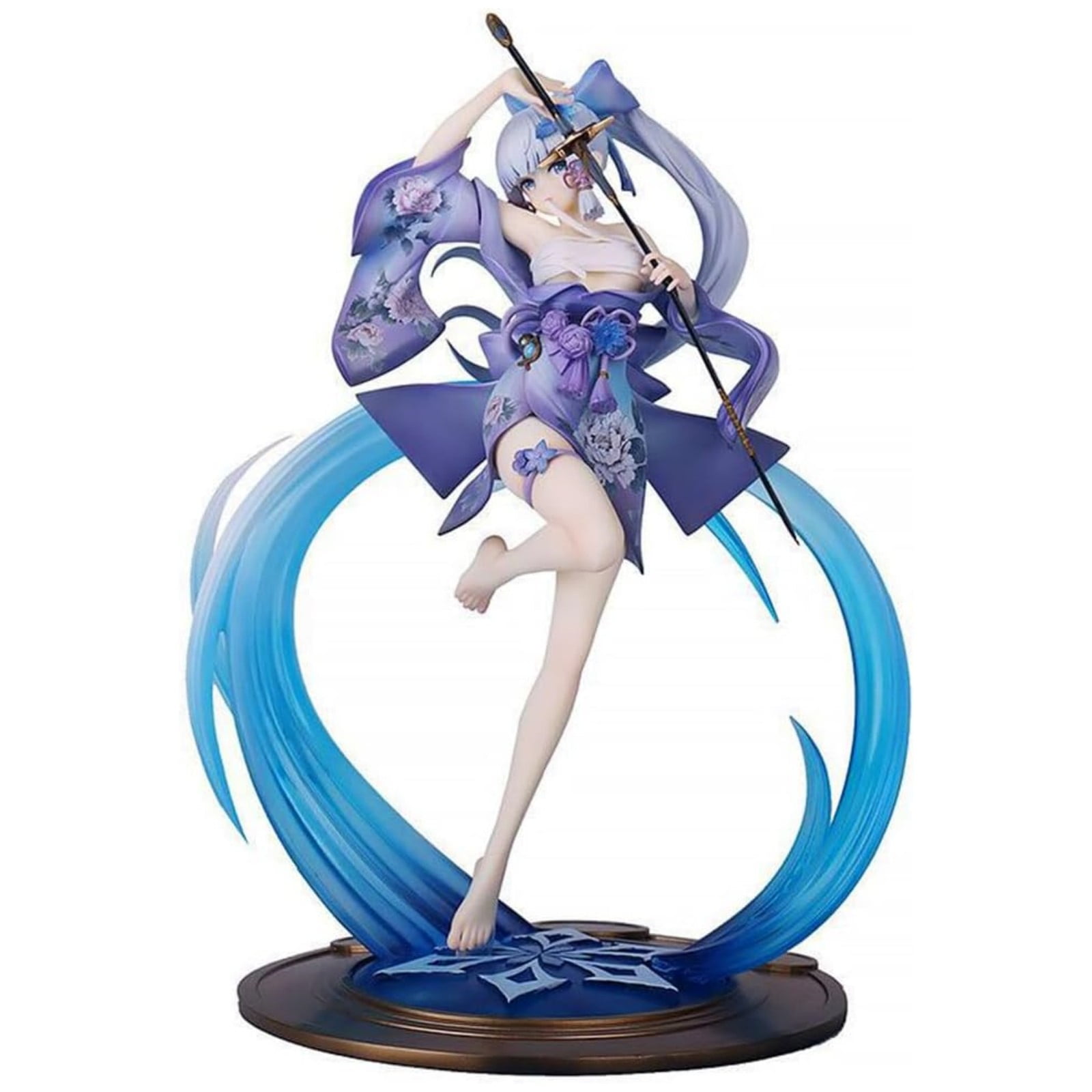 Vanlemn Kamisato Ayaka（Standing posture）Figure PVC Model Decoration ...