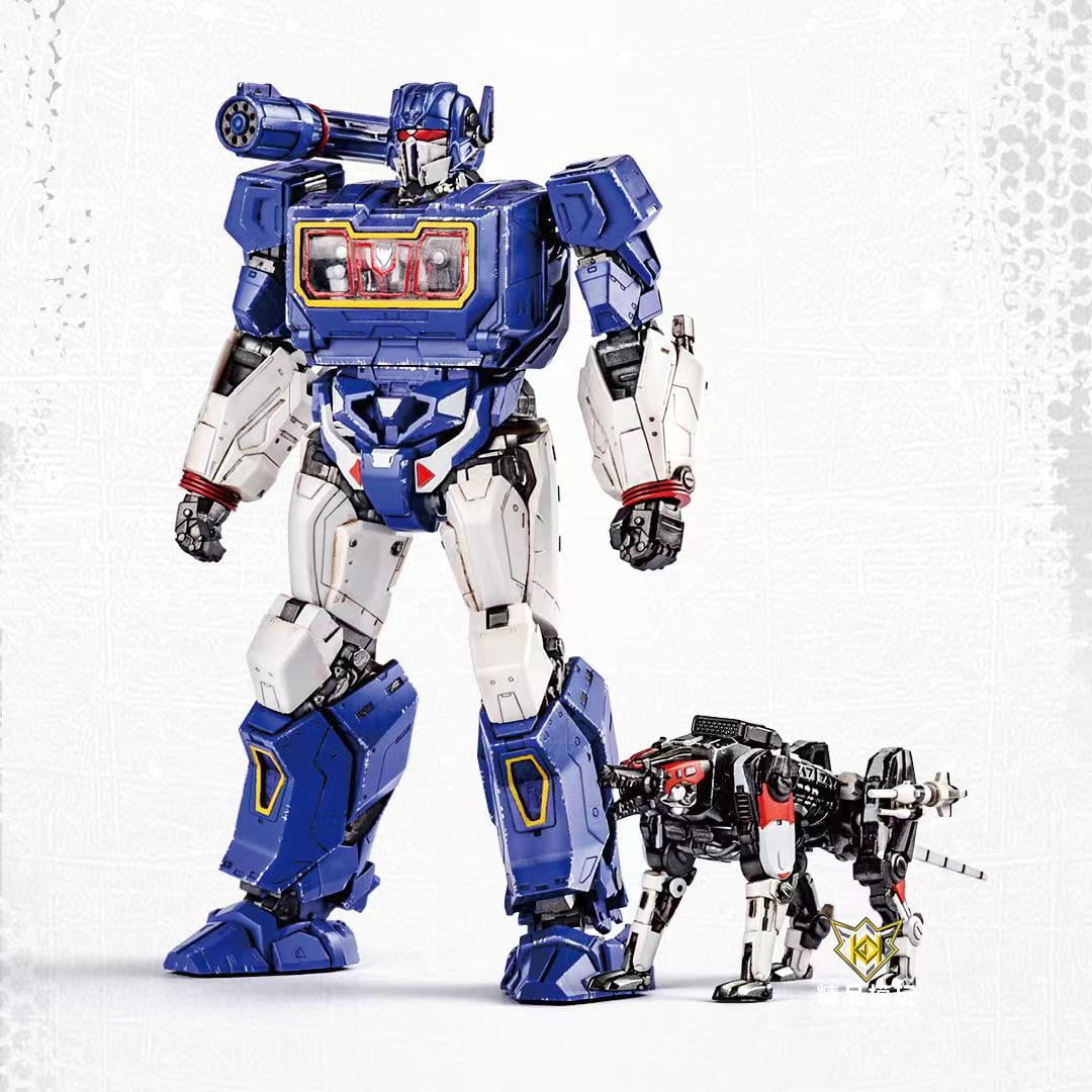 Vanlemn Transformers Soundwave & Robot Dog Bumblebee External Glue Free ...