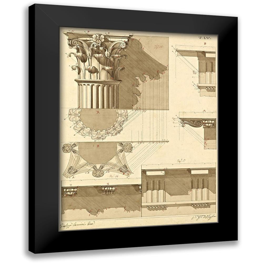 Vannini, Giuseppe 19x24 Black Modern Framed Museum Art Print Titled ...