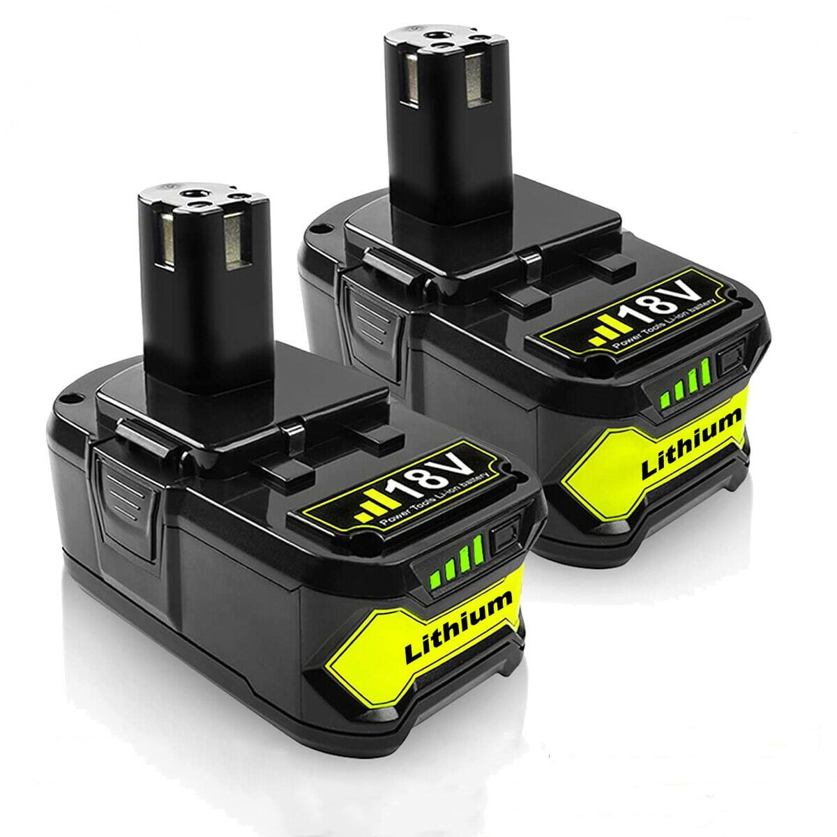 Vanon 2Pack 9.0Ah P109 for Ryobi One+Plus RB18L50 18V Lithium P108 ...