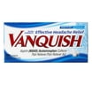 Vanquish Headache Relief Caplets 100 Coated Analgesic Caplets with Aspirin, Acetaminophen ...