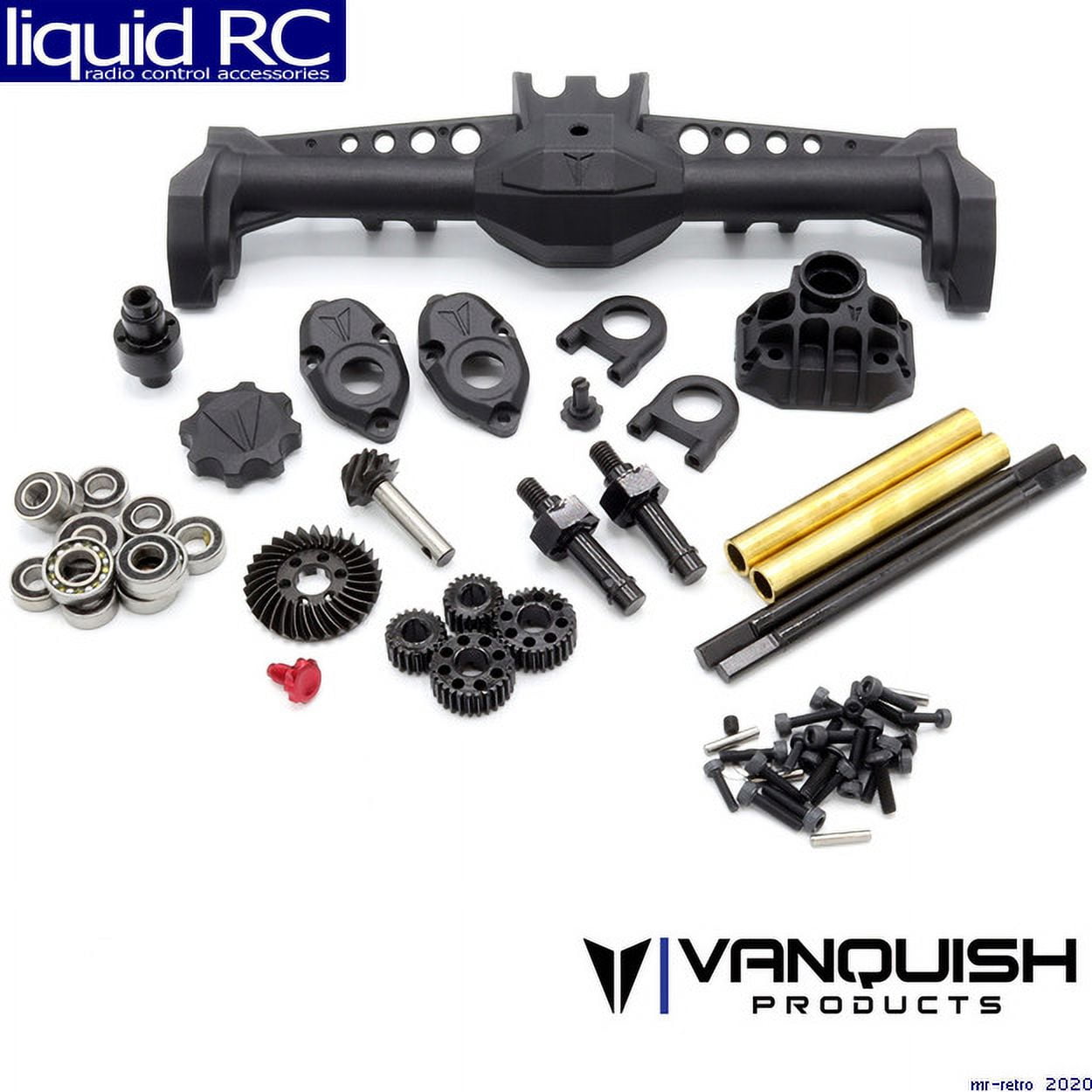 Vanquish Products F10 Portal Rear Axle Set VPS08601 Electric Car/Truck ...