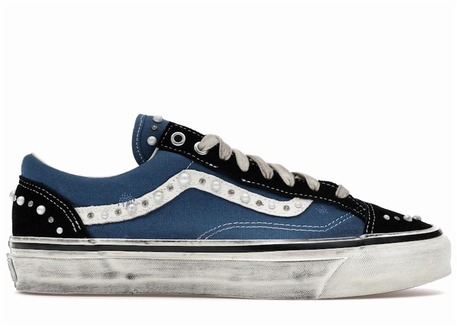 Vans Men's LX Old Skool 36 Pearlized Pack Black Navy Skateboarding ...