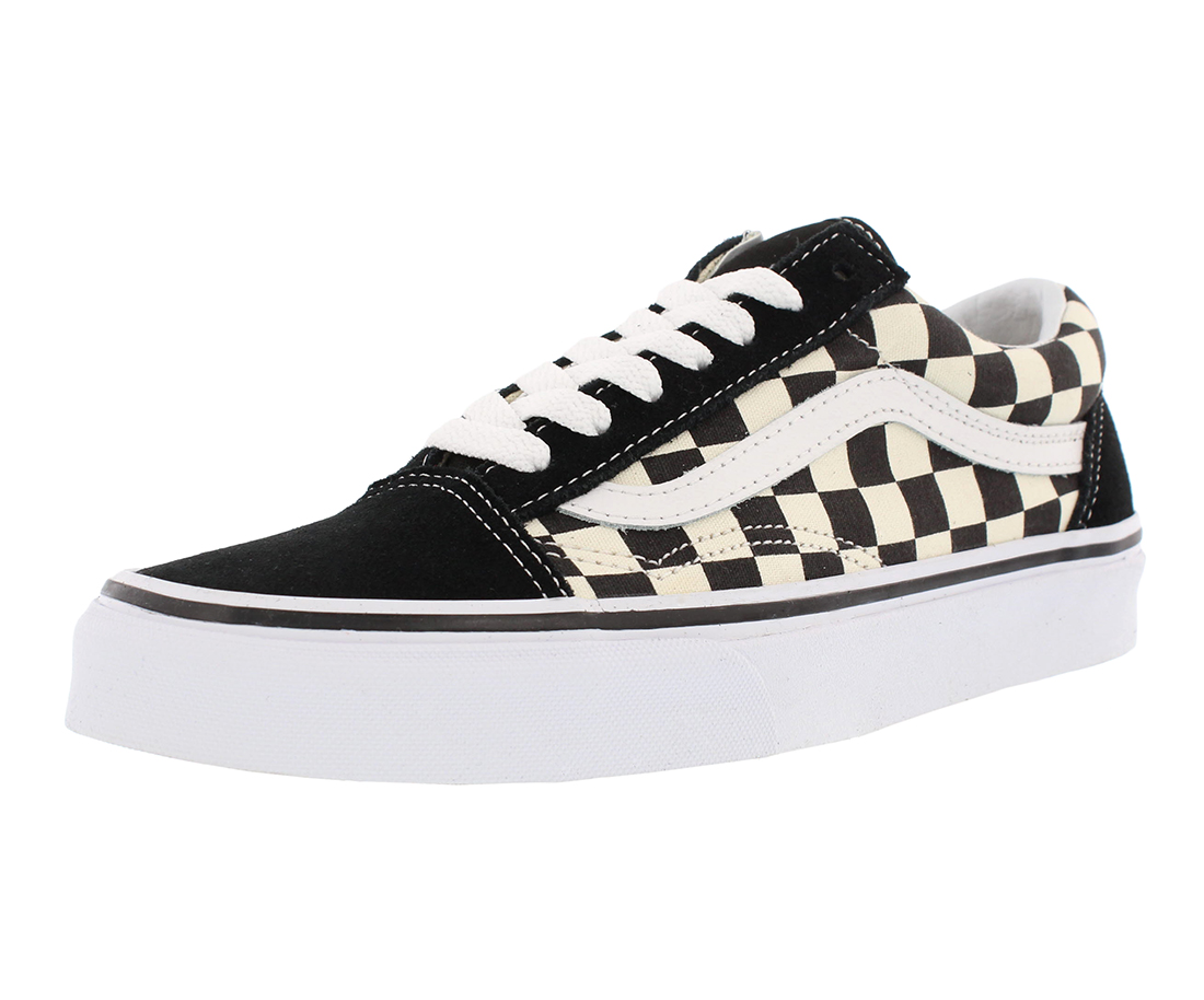 Vans Old Skool Skate Sneaker, Classic Low Top Profile with Suede Upper ...