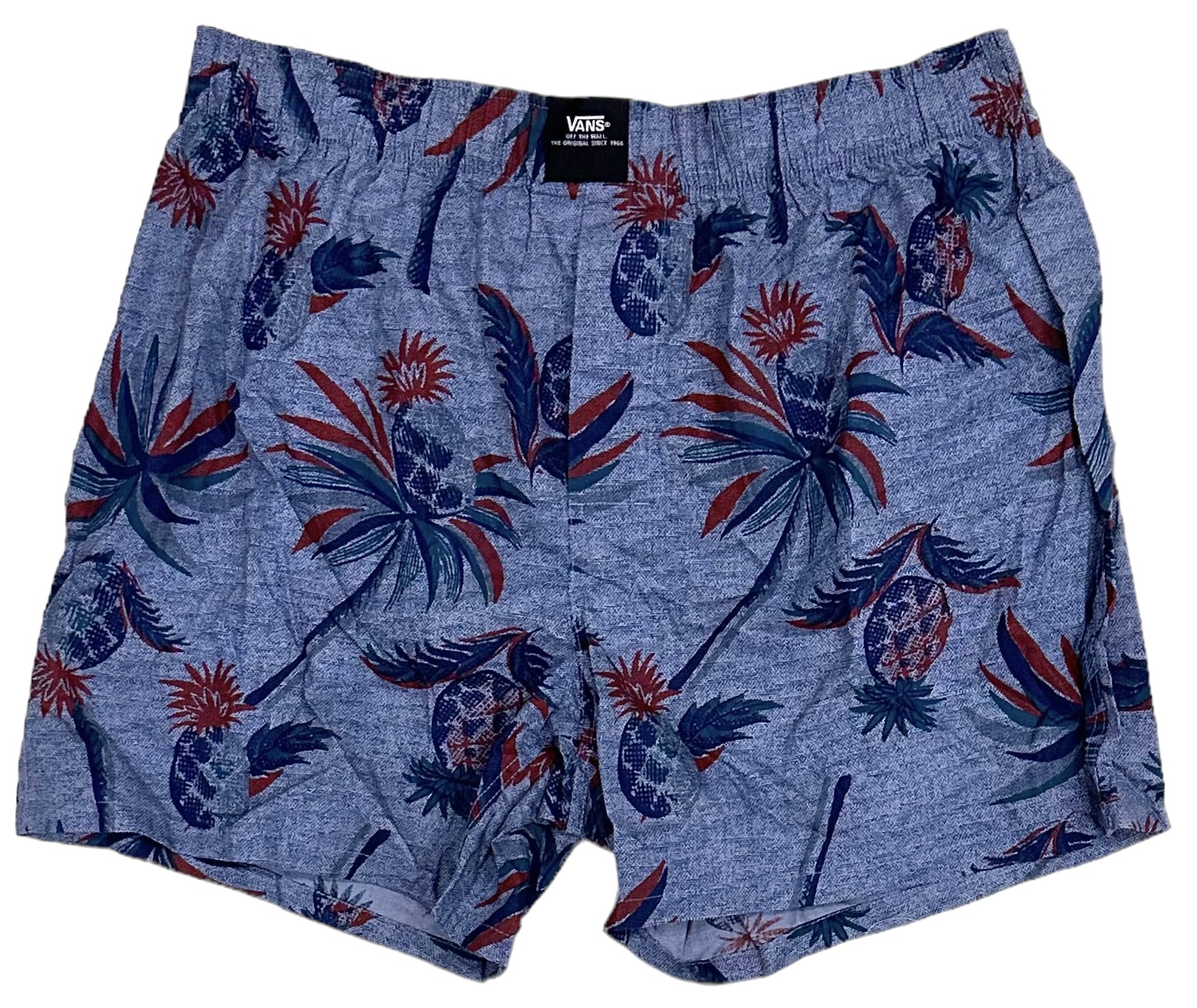 Vans Off The Wall Men's Old Skool Tropical Woven Boxer Underwear Shorts ...