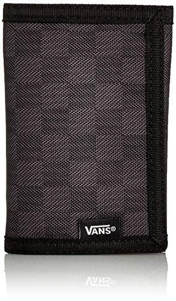 Vans Off The Wall Men's The Slipped Trifold Checkerboard Wallet - Black ...