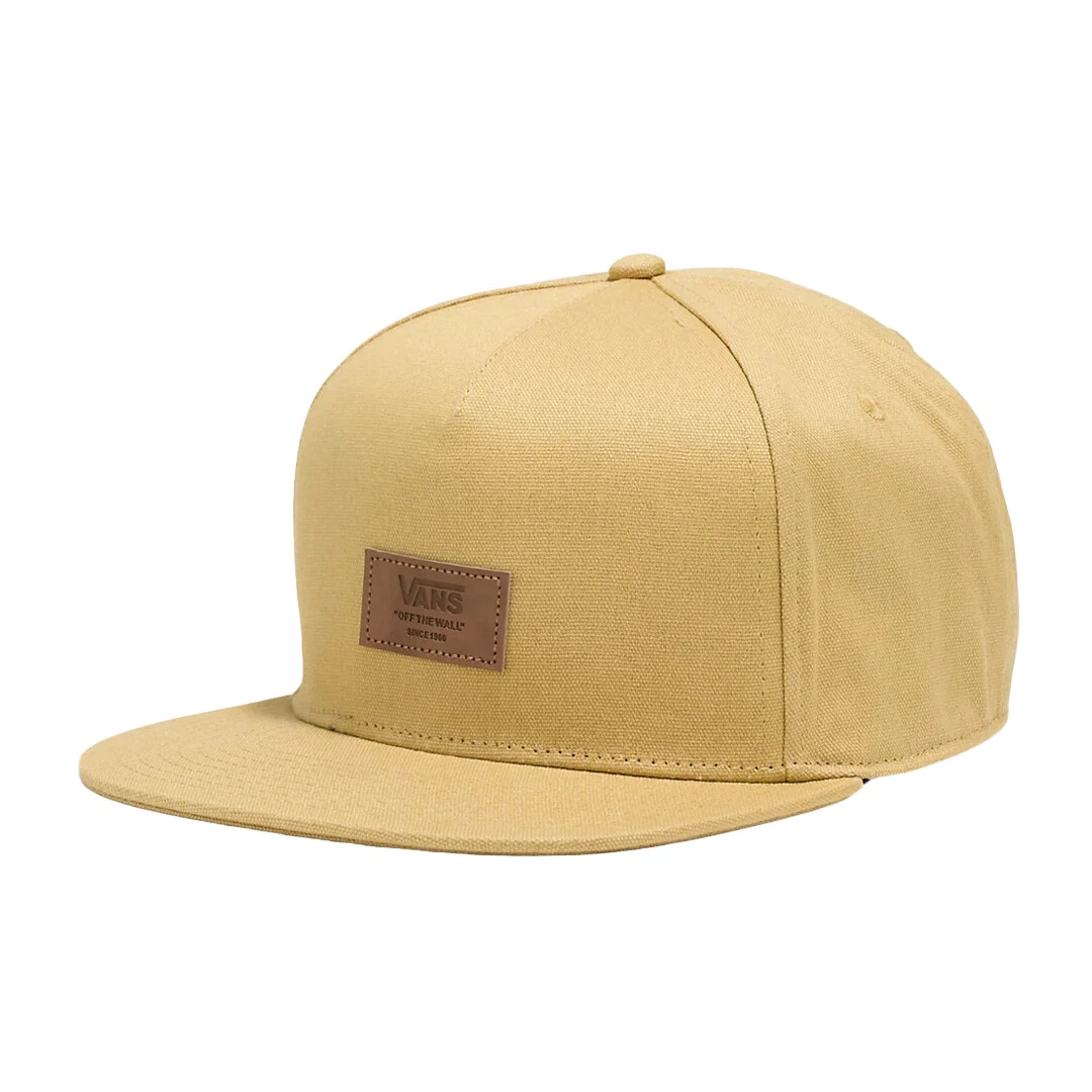 Vans "Off The Wall Patch" Snapback Hat (Antelope) 5-Panel Skate Cap ...
