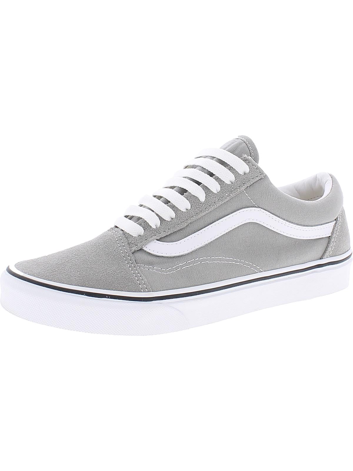Vans Mens Old Skool Suede Canvas Sneakers - Walmart.com