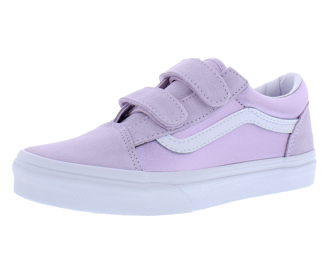 Vans Old Skool V PS Girls Shoes Size 12, Color: Metallic Lavander ...