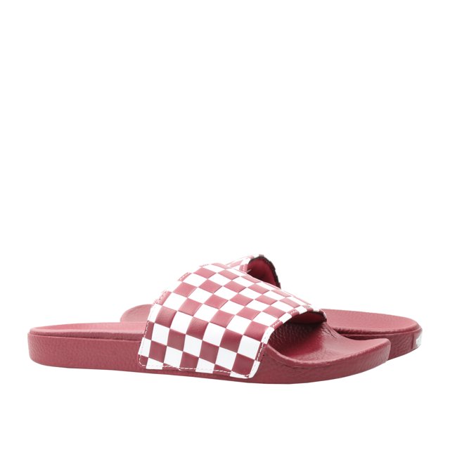 Vans Slide-On Mens Slides Checker Board/Rumba Red vn0a45je-vgf ...