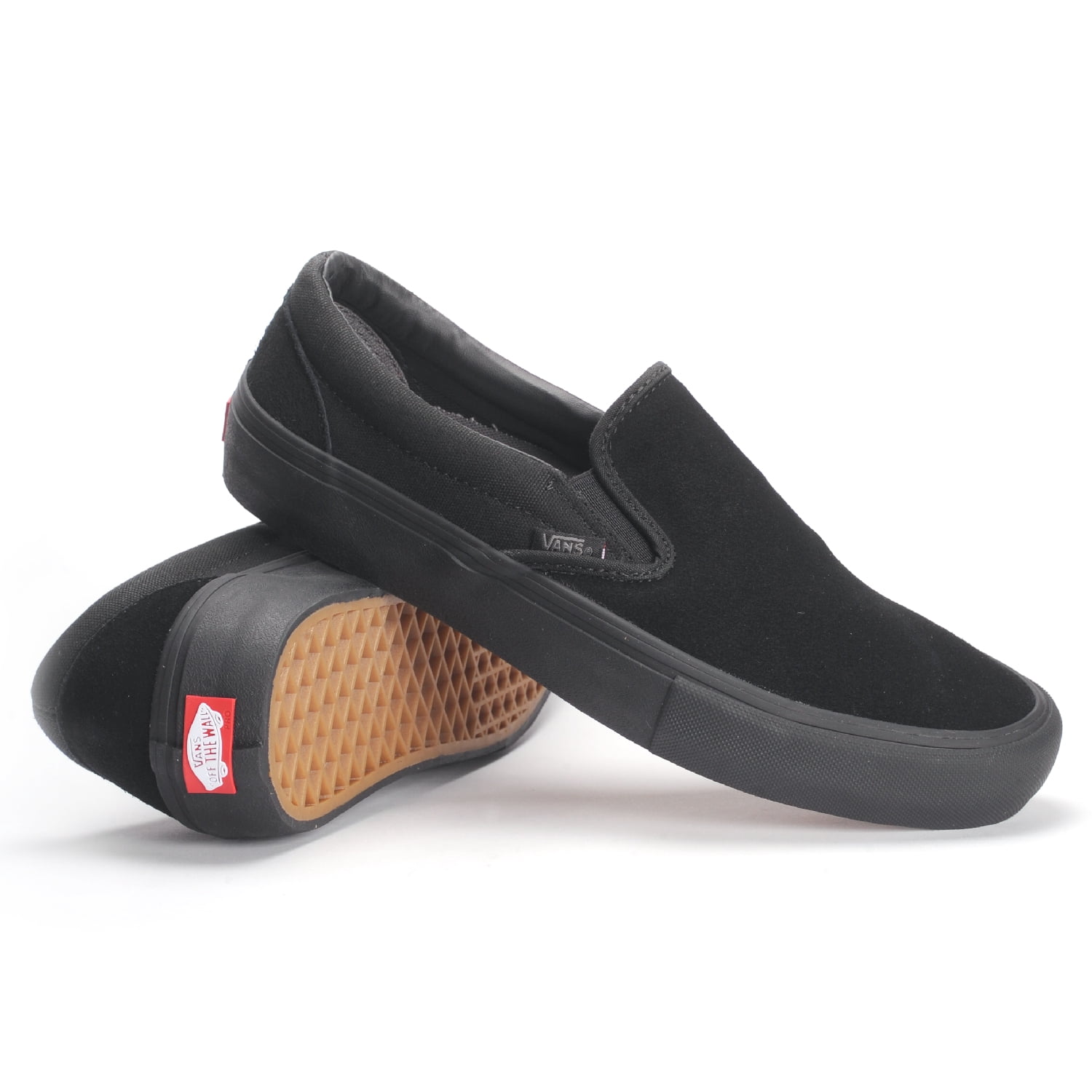 Vans Slip-On Pro (Blackout) Men's Skate Shoes-11.5 - Walmart.com