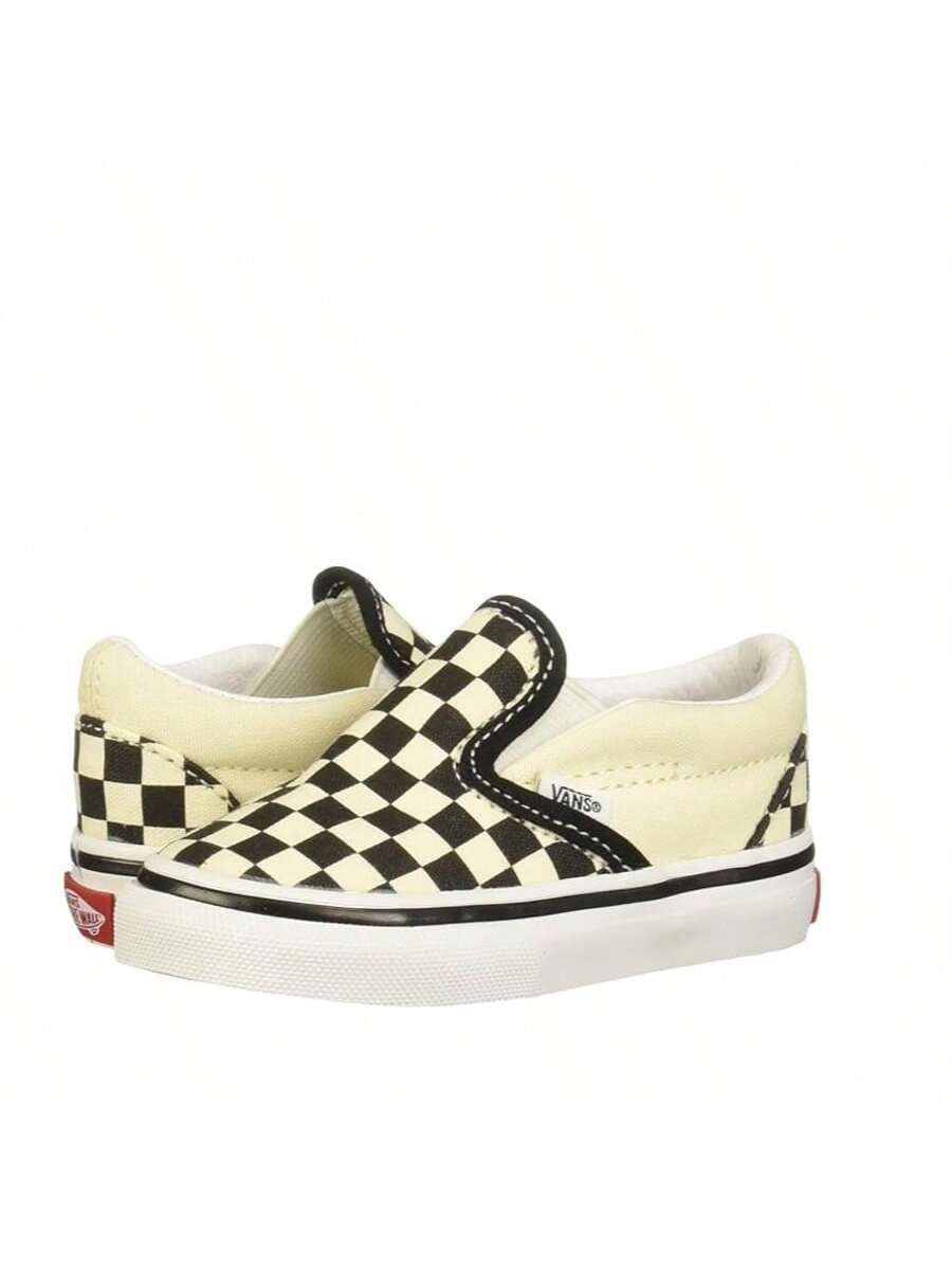 Vans Slip-On V Checkerboard Toddler Shoes size 5 - Walmart.com
