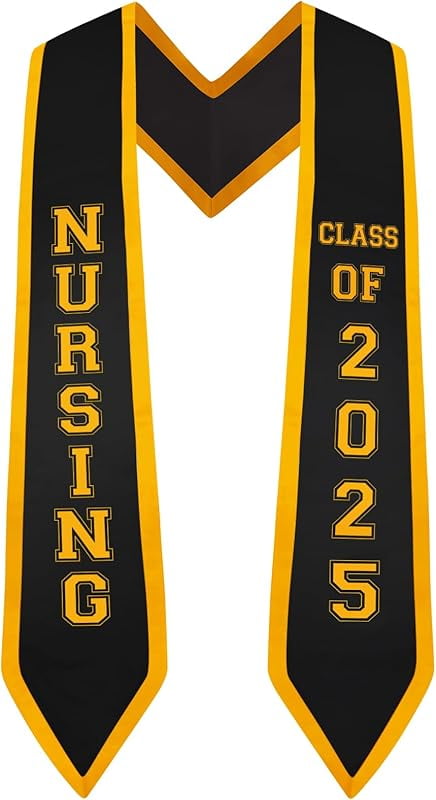Vansolinne 2024 Nurse Graduation Stole Class of 2024 Nursing School ...