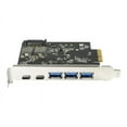 Vantec 5-Port USB 3.2 Gen2x2 (Total 20Gbps) With 2C And 3A PCIe Host Card - Walmart.com