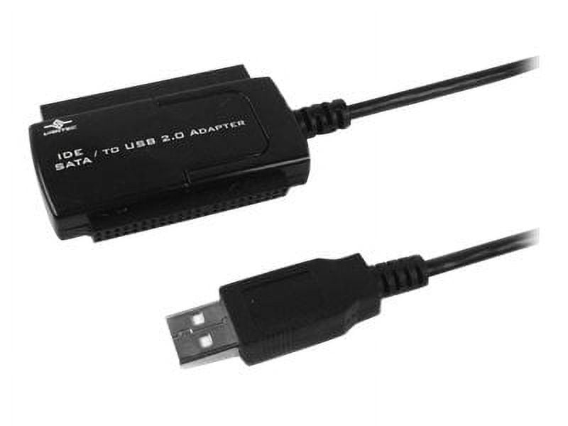 Vantec CB-ISATAU2 SATA/IDE to USB 2.0 Adapter Supports 2.5-Inch, 3.5 ...