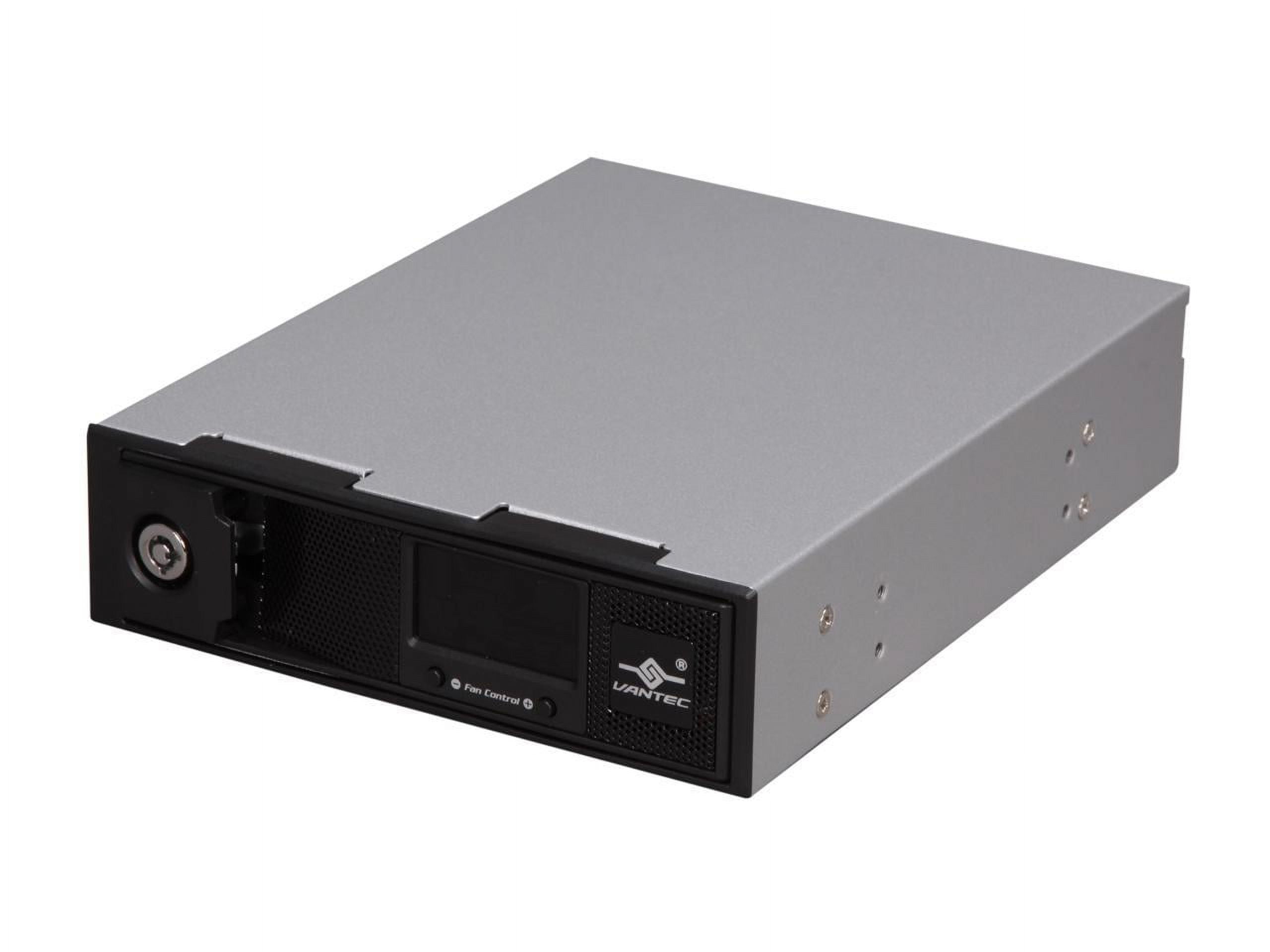 Vantec EZ Swap 4 3.5" Aluminum Removable Trayless SATA Hard Drive Rack ...