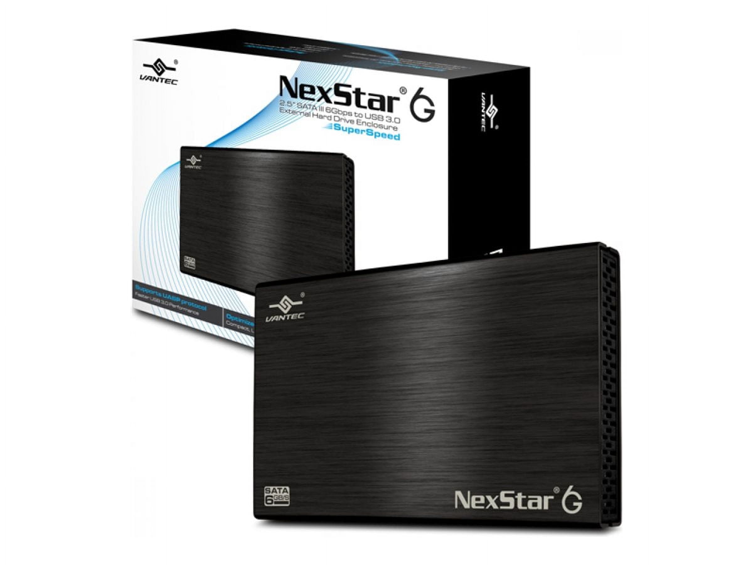 Vantec NexStar 6G NST-266S3 - Storage enclosure - 2.5" - SATA 6Gb/s ...