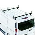 Vantech Heavy Duty 2 Bar Ladder Roof Rack for Transit Connect 2014-On ...