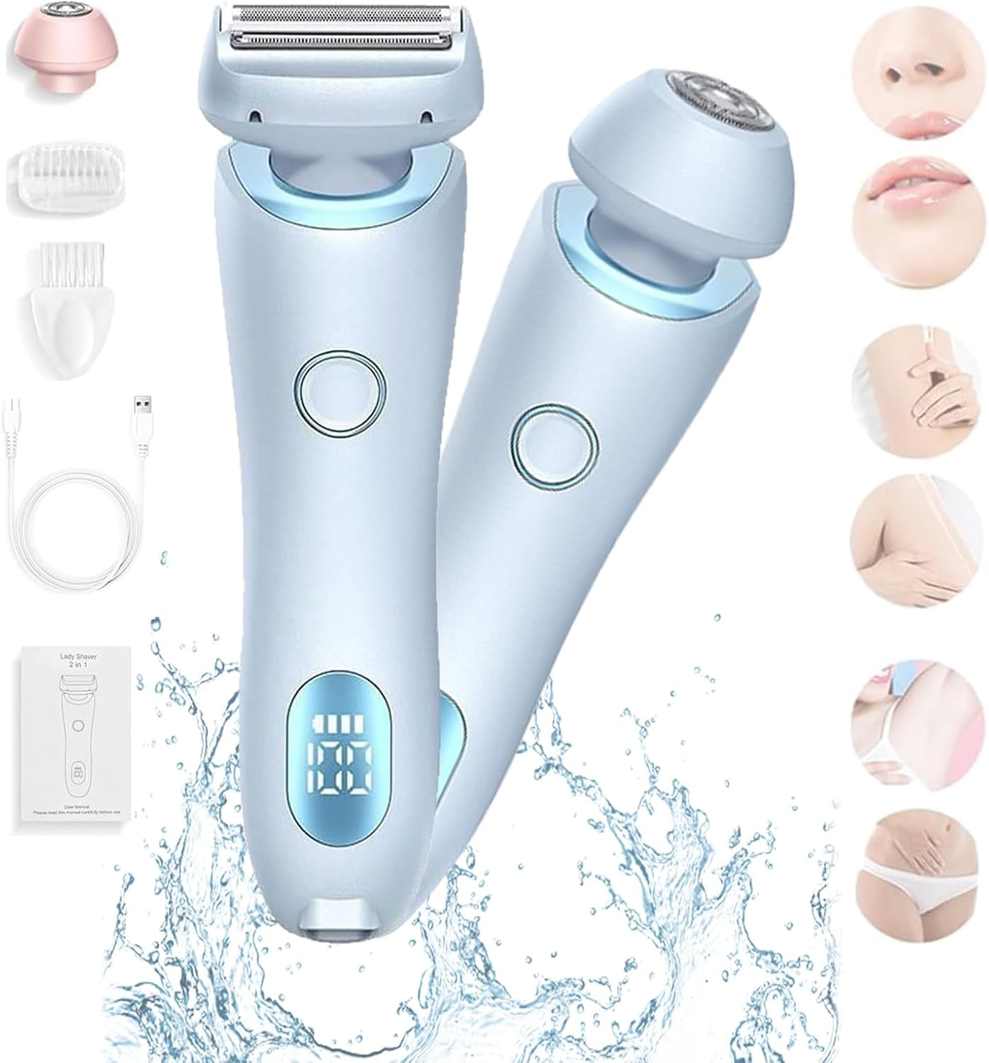 Vantique Shaver, Glowbabe On The Go Lady Shaver, Glow Babe Shaver, Glow Babe Razor, Electric ...