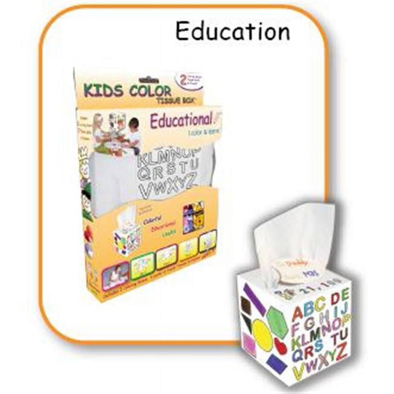 Vantiss Creations Kctb-20034 Kids Color Tissue Box Educational Design ...