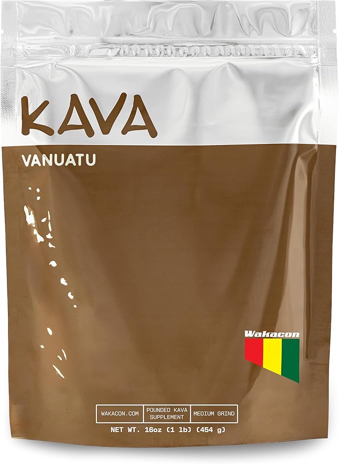 Vanuatu Waka Kava Powder - Premium Noble Kava from Vanuatu 16 oz ...