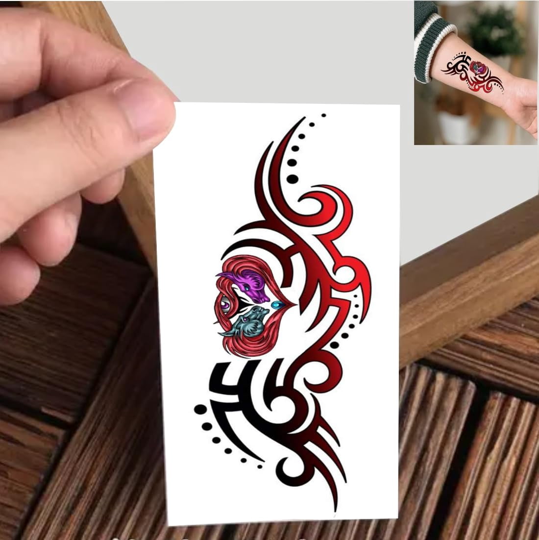 Vanvati Artistic Horse Design Temporary Tattoo Sticker For Male And ...
