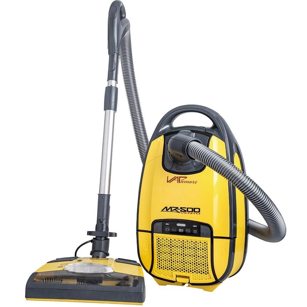 Vapamore MR-500 Vento Canister Vacuum Cleaner, Professional Grade ...