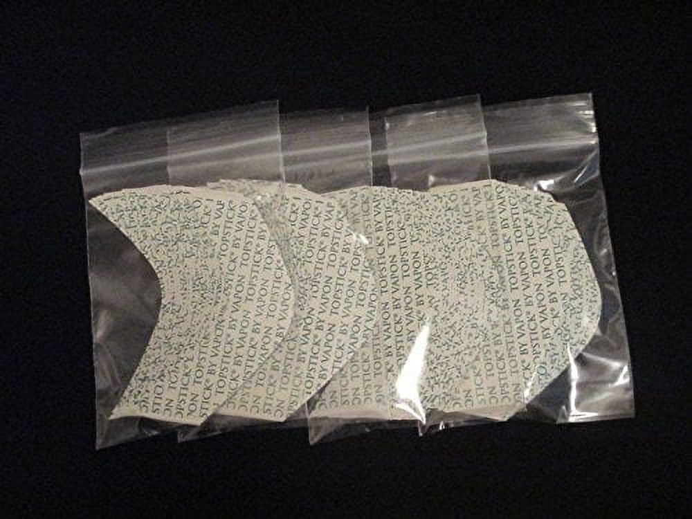 Vapon Topstick Custom Cut Front "B Curve" 100 Double-Sided Strips Clear ...