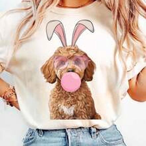Vapoo Easter Bunny , Vapoo Mom Easter Gift, Pink Vapoo Dog Blowing ...